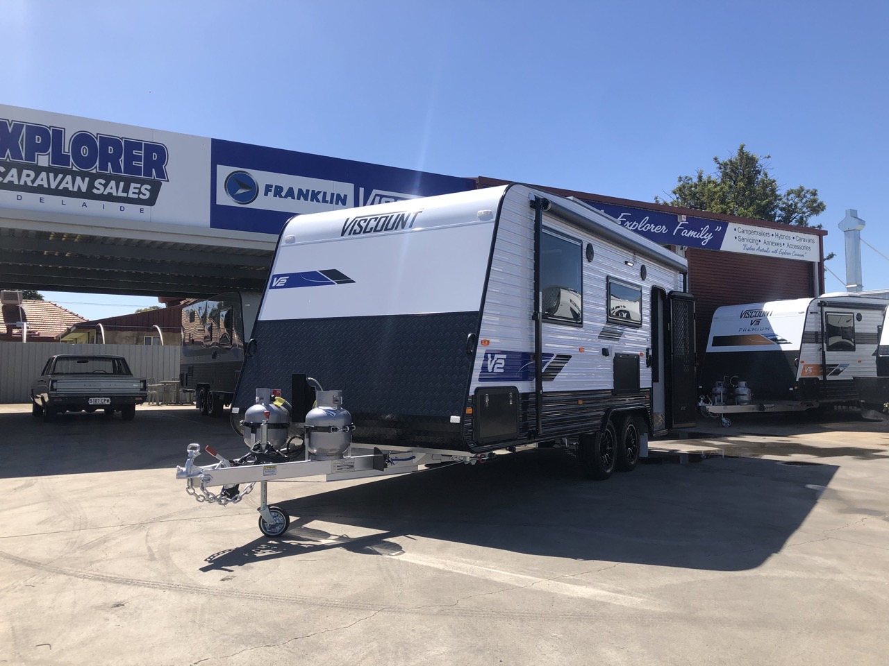 2023 Viscount V2.3 Caravan With L-Shape Lounge – Franklin Caravans Adelaide